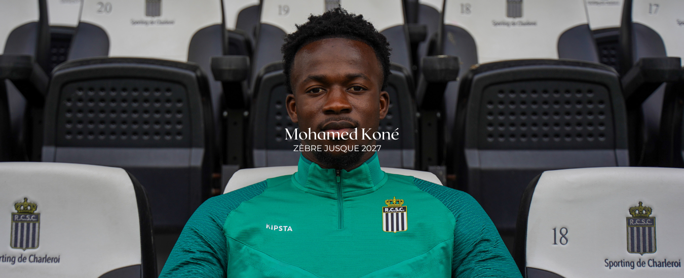Mohamed Koné est Zèbre ! - RCSC - Sporting de Charleroi